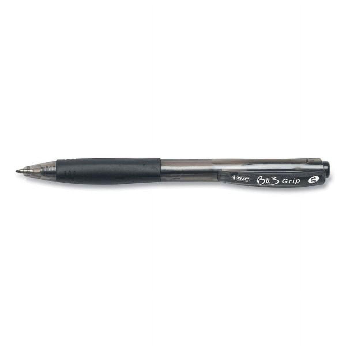 1 piece BIC BU3 Ballpoint Pen, Retractable, Medium 1 mm, Black Ink ...