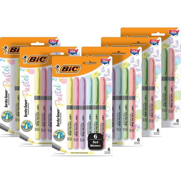 BIC Highlighters in Markers and Highlighters - Walmart.com