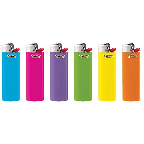 BIC Classic Lighters, Pocket Lighter Style, Fashion Assorted Colors, 50 ...