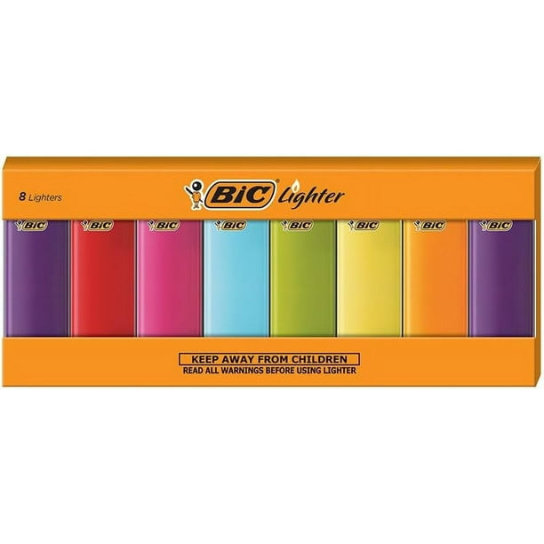 BIC Classic Push Button Electronic Lighter (50/Ct Tray) - Walmart ...