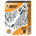 BIC, Retractable Ball Pen, 60 Count, Medium Point, Black - Walmart.com