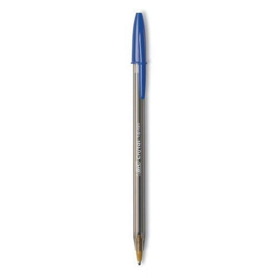 BIC Cristal Xtra Bold Ballpoint Pen, Stick, Bold 1.6 mm, Blue Ink ...