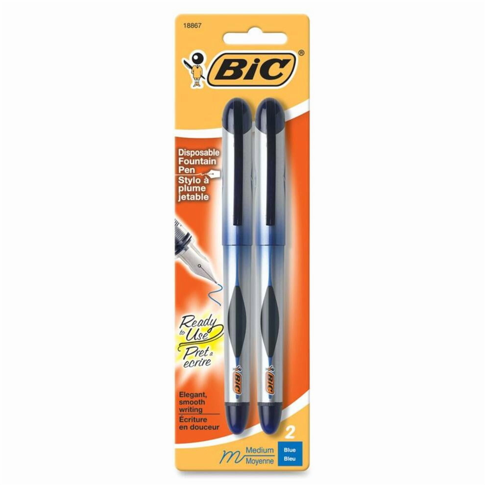 BIC Disposable Fountain Pen - Walmart.com