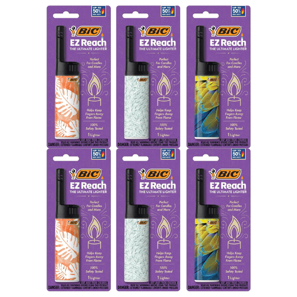 BIC EZ Reach Candle Ultimate Lighter Long Wand for Candles Home Décor ...