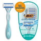 BIC Comfort 3 Disposable Men's Razor, 3 Blade Razor for a Comfortable ...