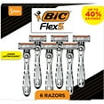 BIC Flex 5 Disposable Men's Razors, 5-Blade Razors, 6-Count - Walmart.com