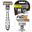 BIC Flex 5 Refillable Razors for Men, Long-Lasting, 5-Blades, 1 Handle ...