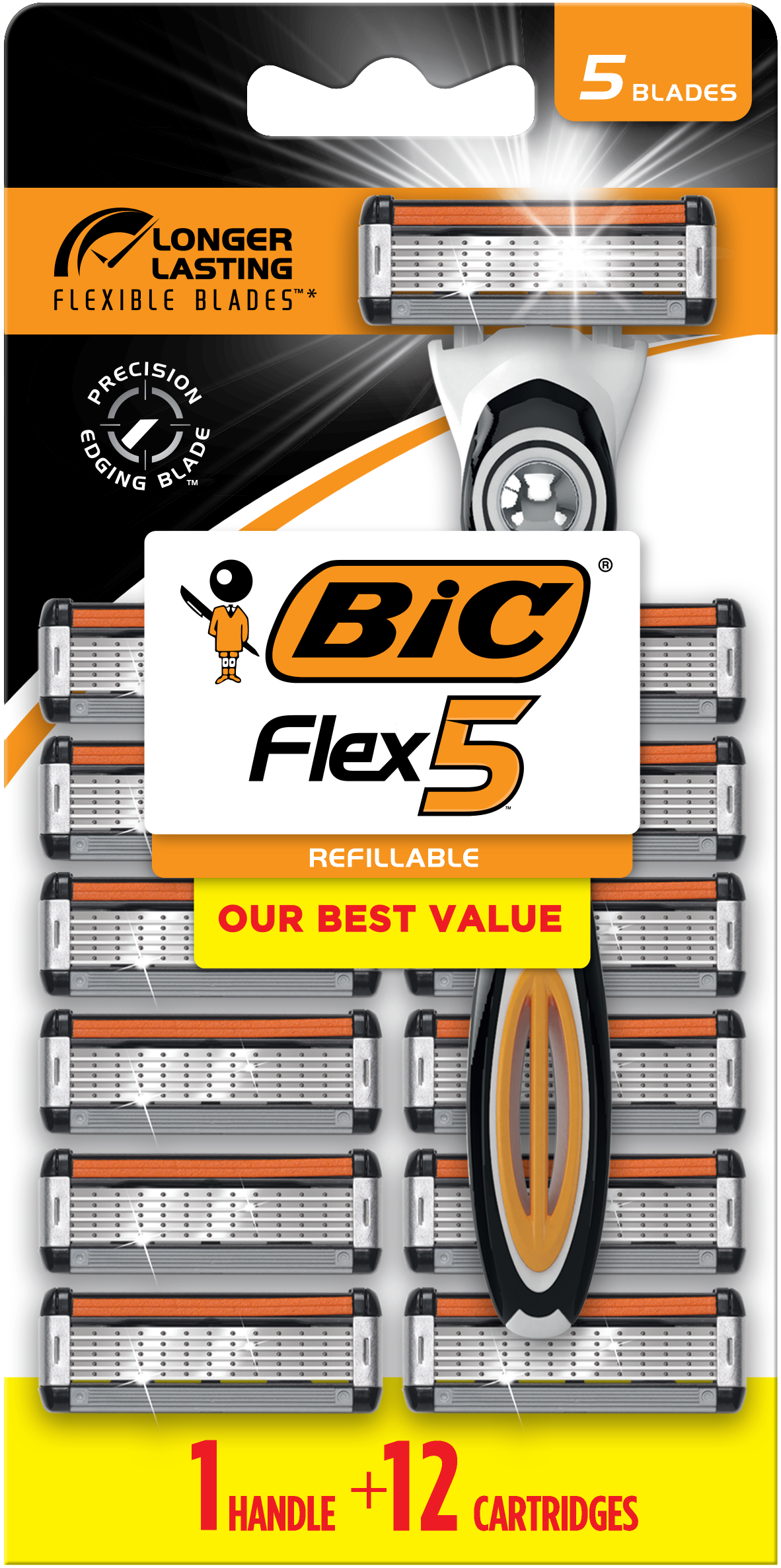 Gillette Mach3 Razor Blade Refills for Men, 15 Count - Walmart.com