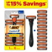 BIC Flex 5 Refillable Razors for Men, Long-Lasting, 5-Blades, 1 Handle ...