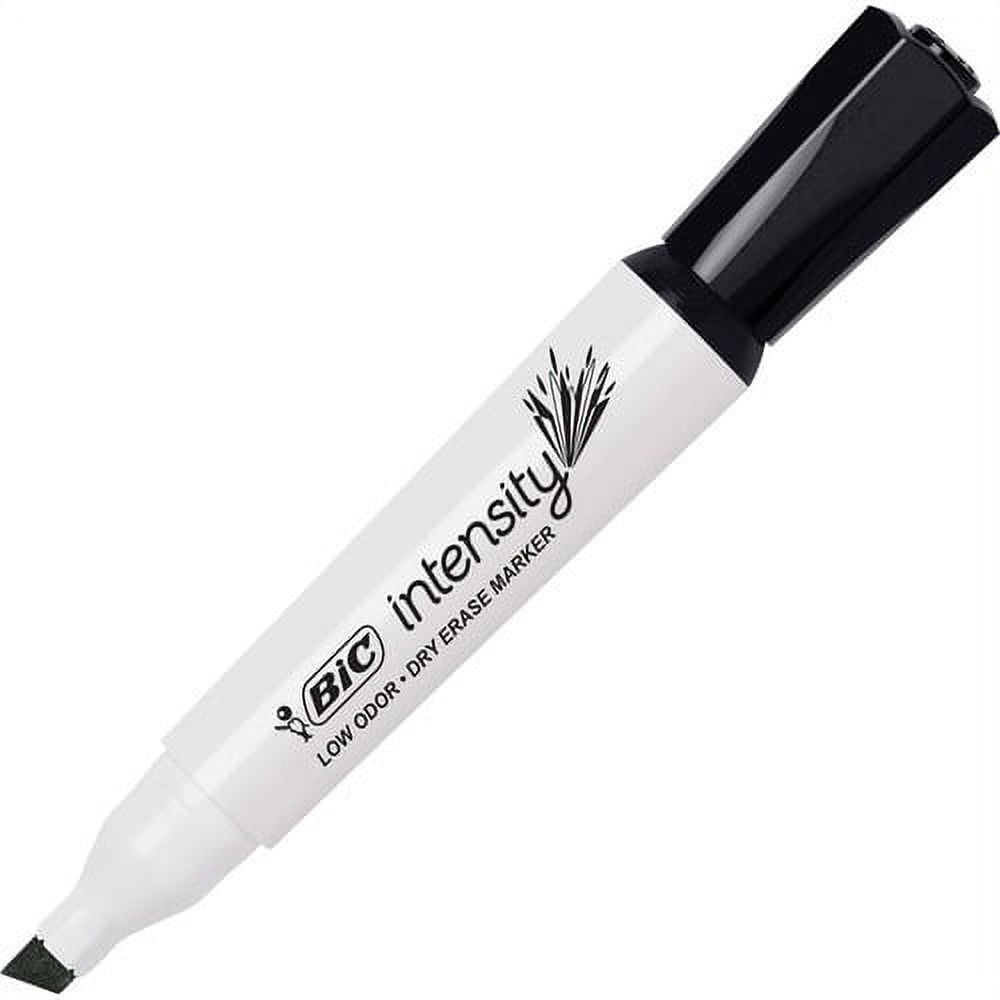 BIC Intensity Low Odor Dry Erase Markers Bullet Marker Point Style ...