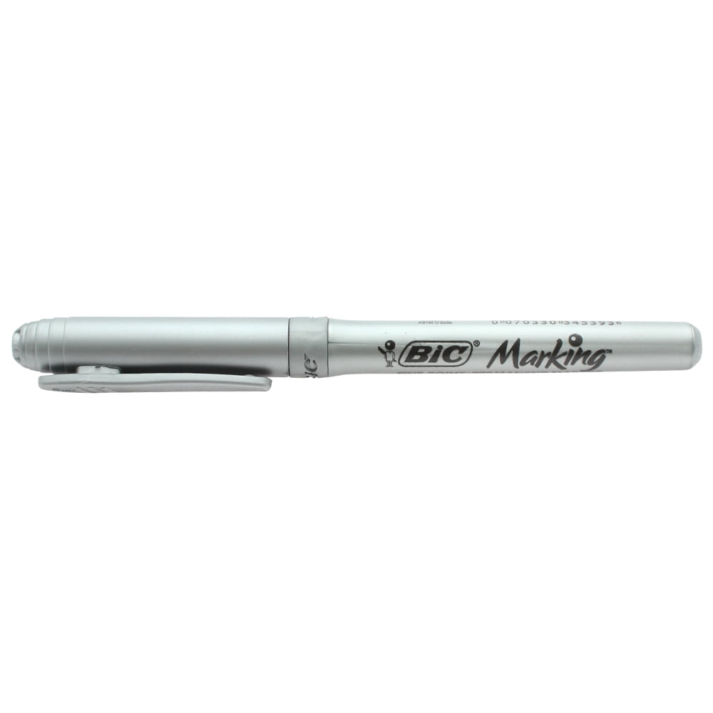 BIC MARKING MARCADOR PERMANENTE SILVER 1 Pieza(s) - Walmart.com