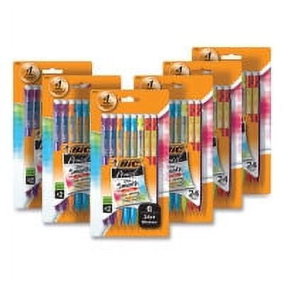 BIC Mechanical Pencil Variety Pack, Assorted #2 Black Lead Sizes ...