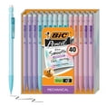 BIC Mechanical Pencil Xtra Life, Pastel Colors, 40 Count - Walmart.com
