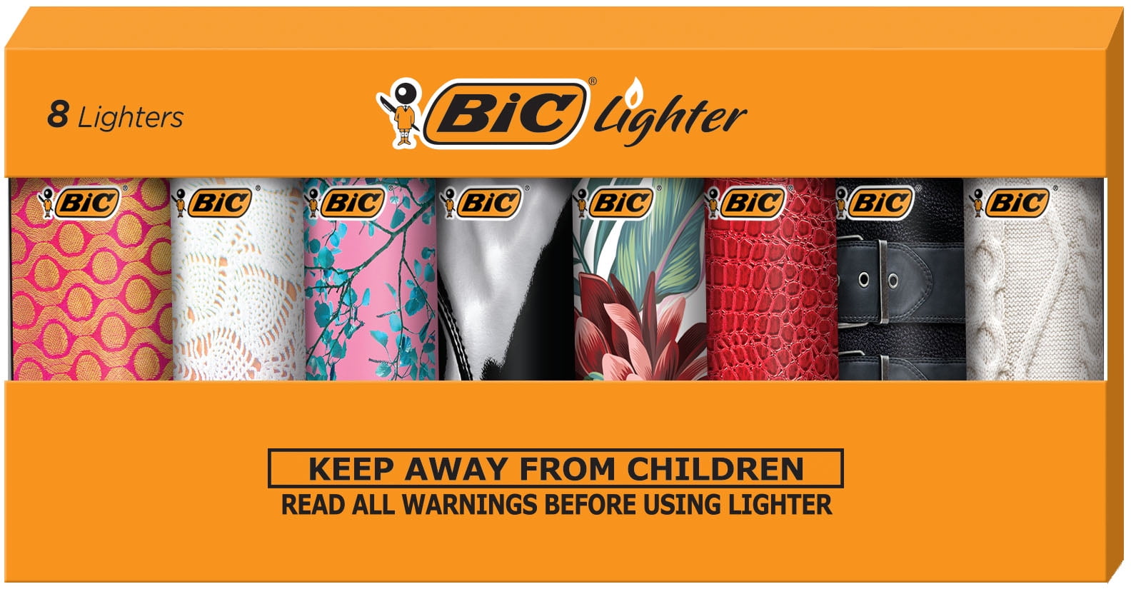 BIC Mini Lighter Multipack, Comfortable Pocket Lighters, Assorted ...