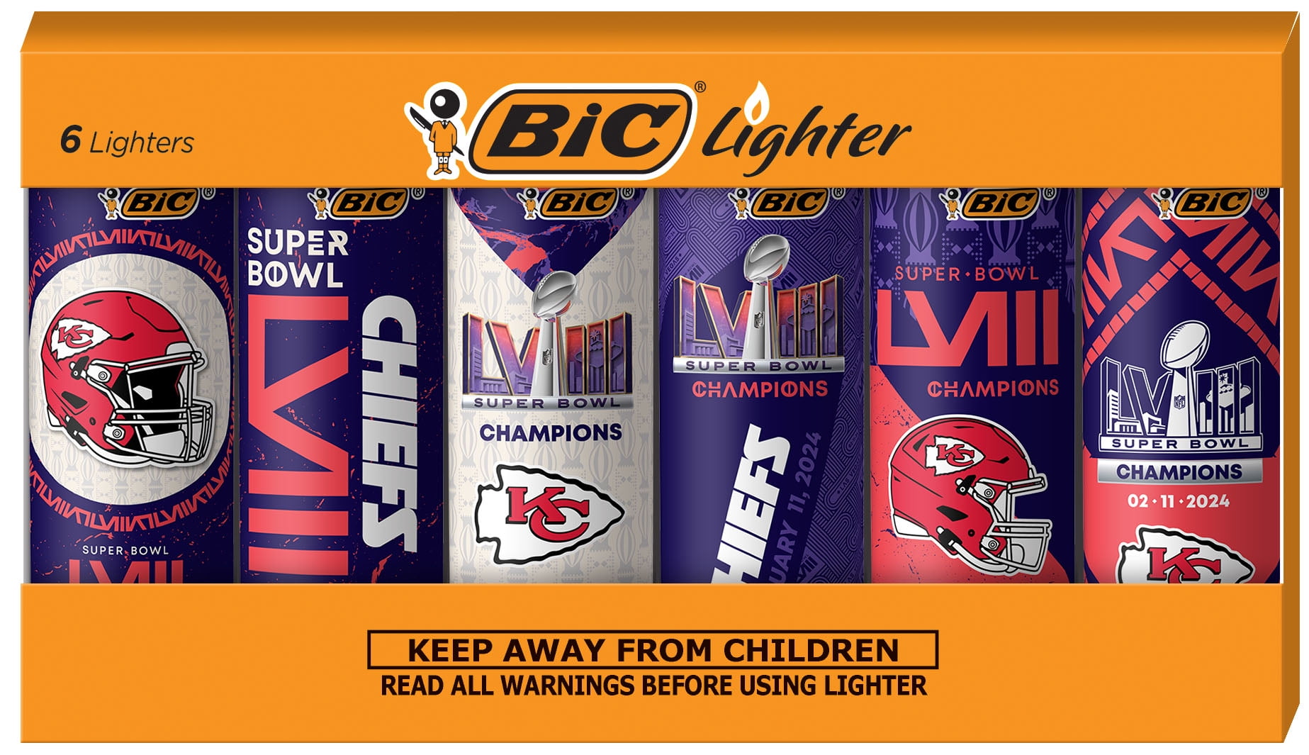 BIC Special Edition Super Bowl LVIII Champions Series Maxi Pocket ...