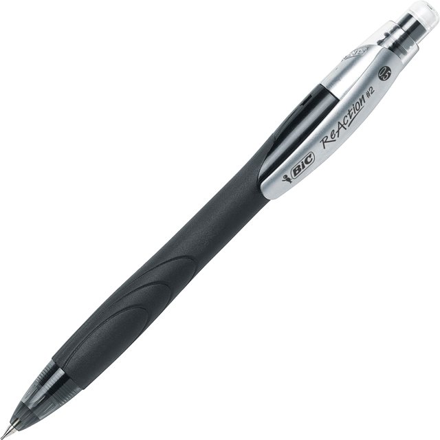 BIC REACTION Mechanical Pencil, .5mm, Black, Dozen - Walmart.com