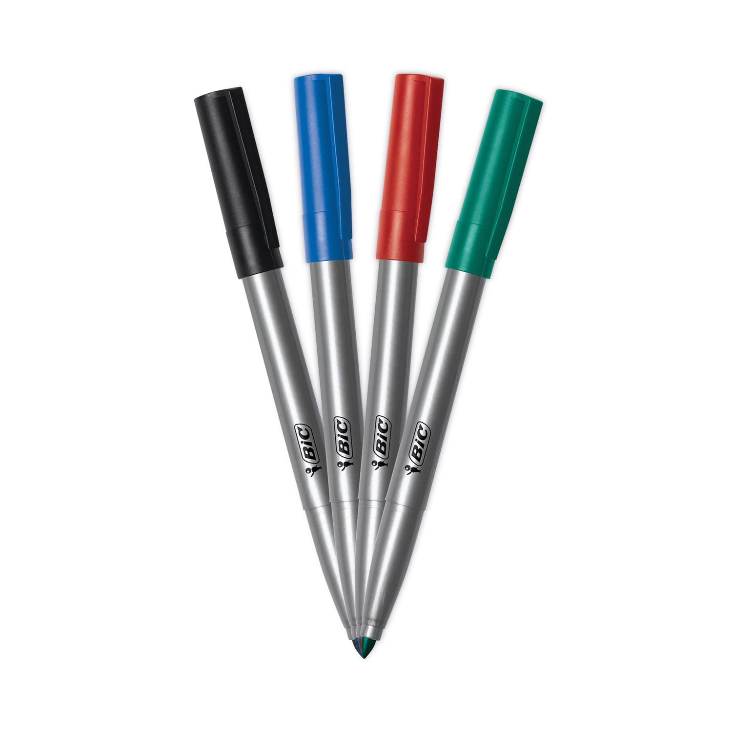 BIC ReVolution Permanent Markers, Fine Bullet Tip, Assorted Colors ...