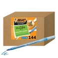 BIC Round Stic Xtra Life Ball Pen, Medium Point (1.0 mm), Blue, 144-Count - Walmart.com
