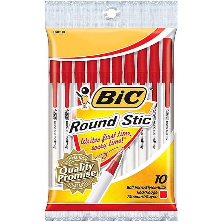 Bic Round Stic Red