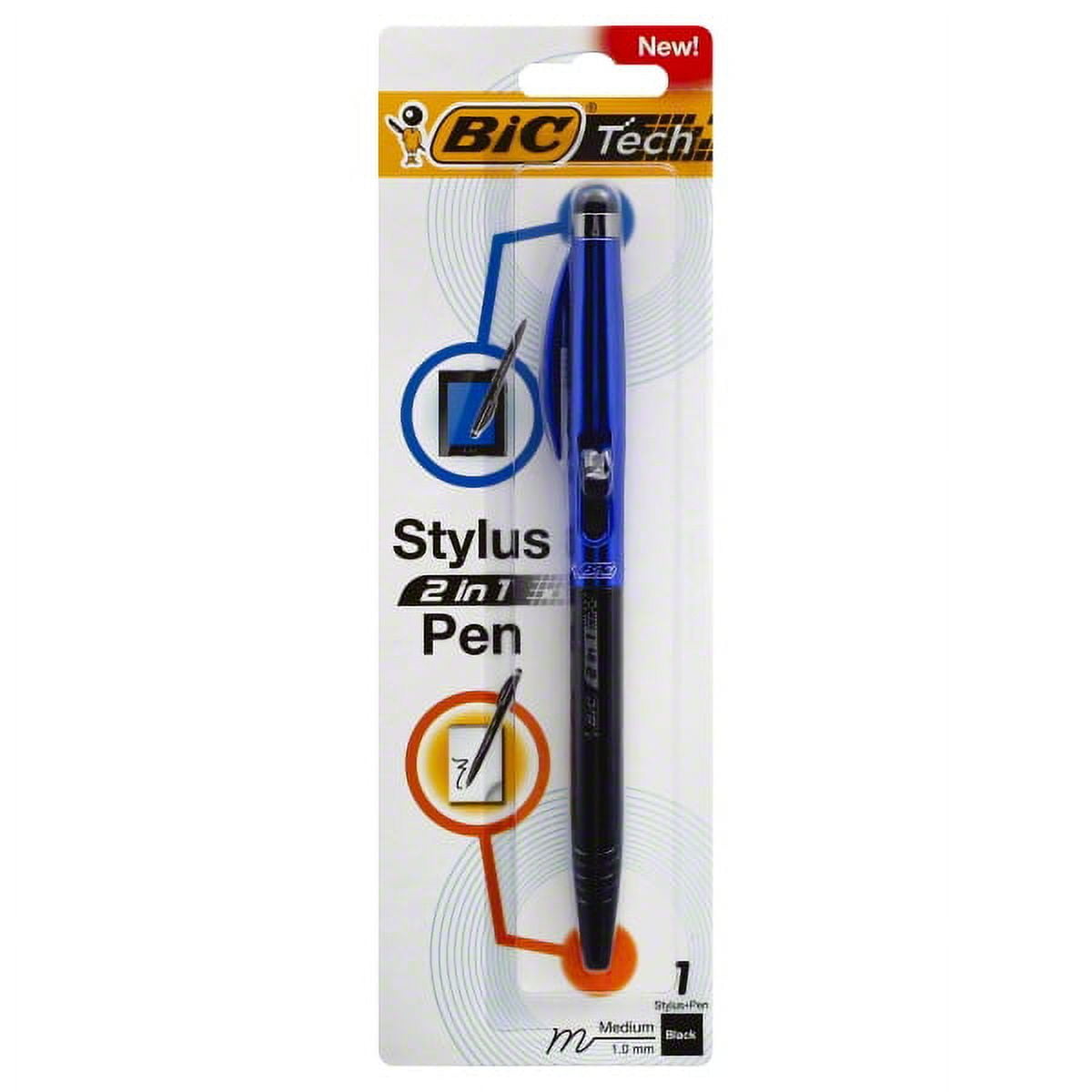 BIC STYLUS & PEN MED. PTE. CARD - Walmart.com