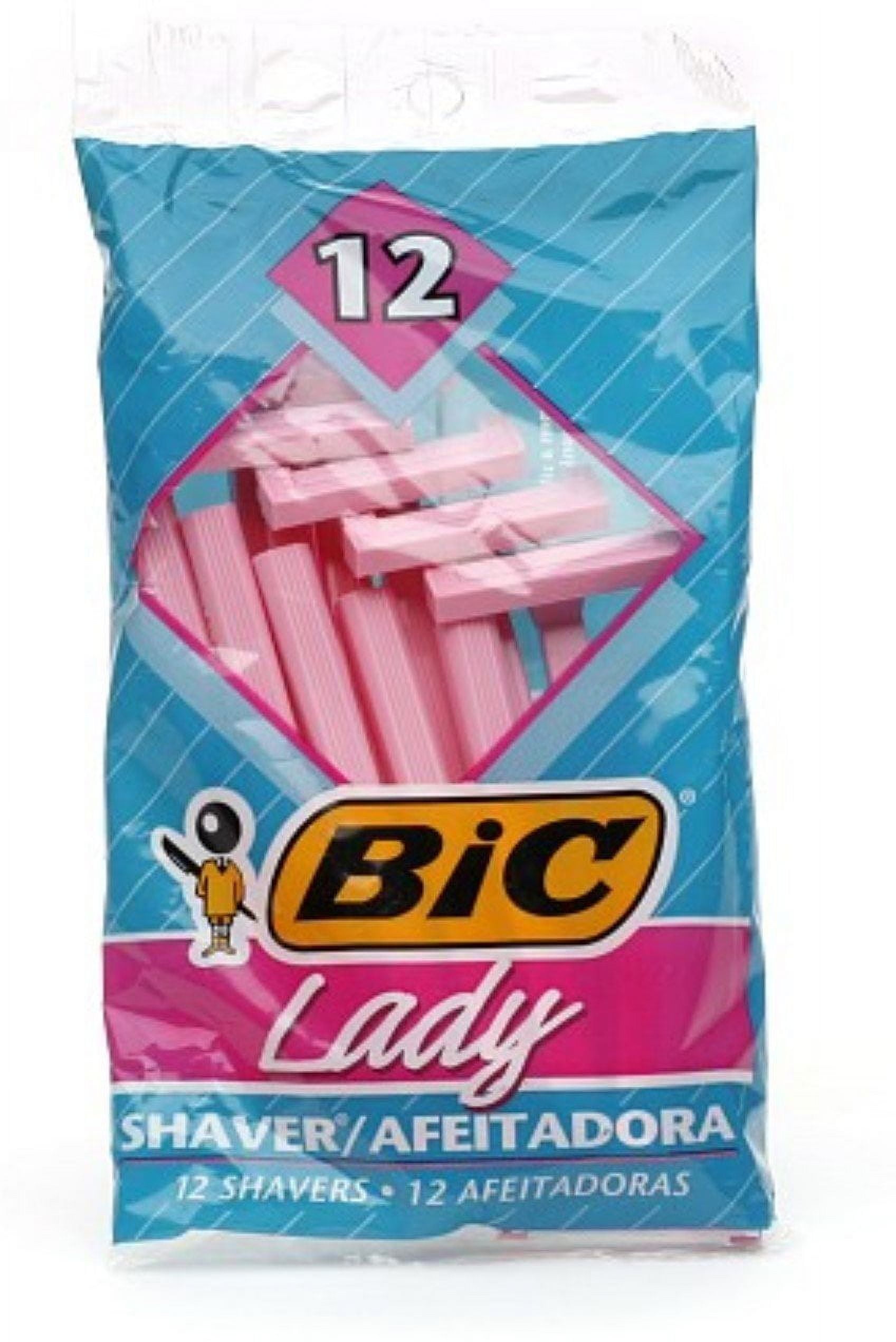 BIC Shaver Lady, 12 ct - Walmart.com