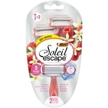 BIC Soleil Sensitive Advanced Women's 5 Blade Razor, 8 Count - Gift Set ...