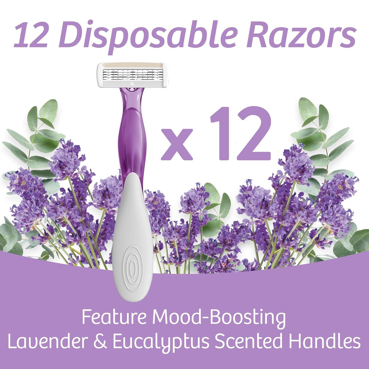 BIC Soleil Escape Women's Disposable Razors With 4 Blades for a ...