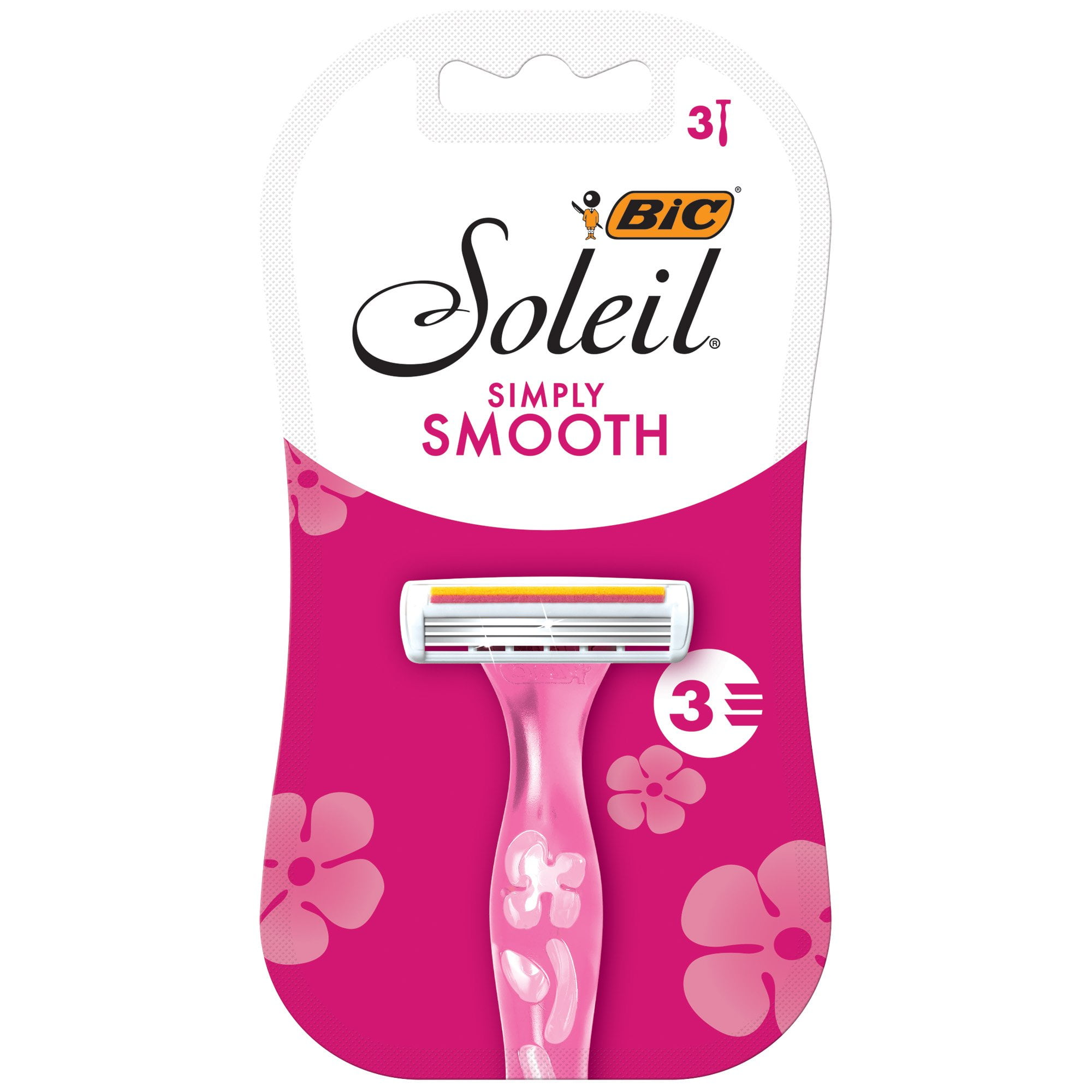 BIC Soleil Simply Smooth Disposable Razors - 3 ct (Packaging May Vary ...