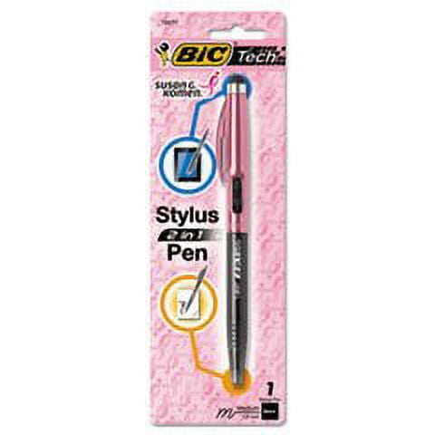BIC Tech Stylus 2 in 1 Retractable Ball Pen and Stylus - Walmart.com