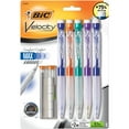 BIC Velocity Max #2 Mechanical Pencils, Assorted Color Barrels, 5 Count ...