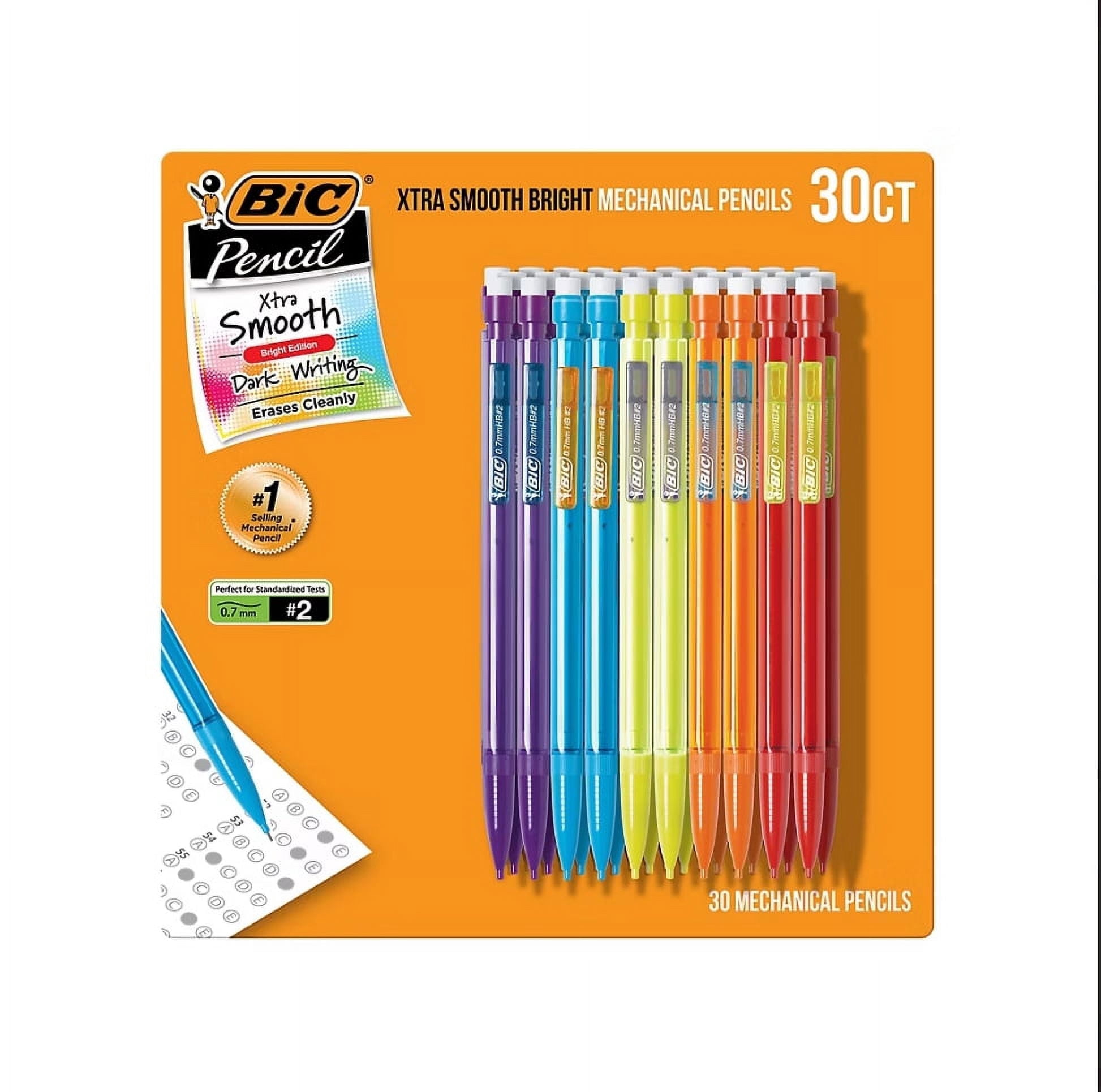 BIC Xtra-Smooth Mechanical Pencils, 30 ct. - Assorted Color Barrels ...