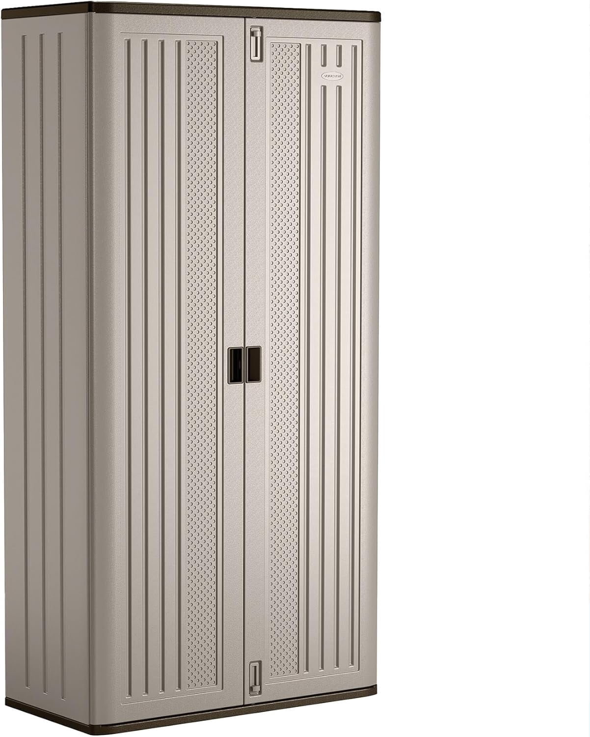 BICHUQIAN 80.25" Mega Tall Heavy-Duty Resin Storage Cabinet with 3 ...