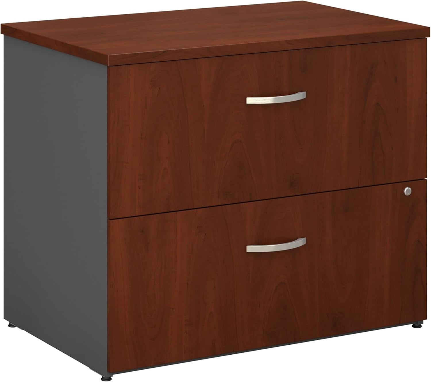 BICHUQIAN Series C 2 Drawer Lateral File Cabinet, Locking Document Storage for Home or ...