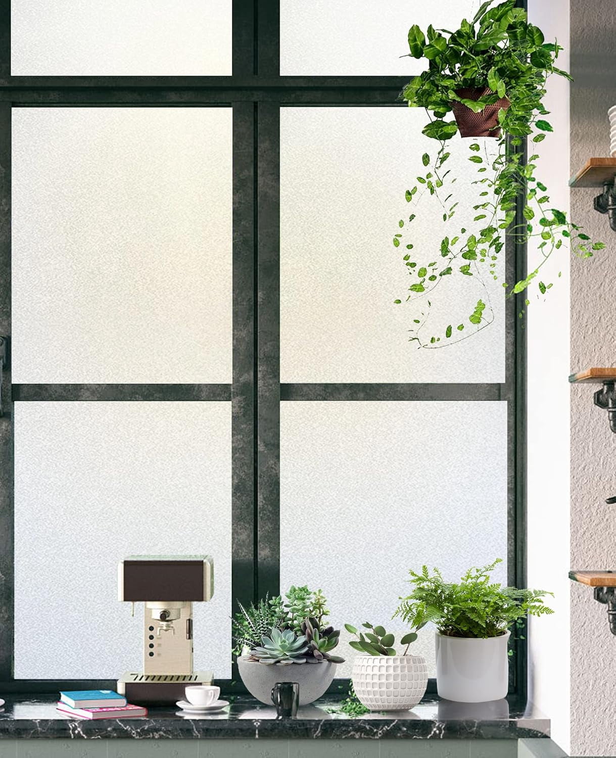 BICIDO-23.6 X 78.7inch, Frosted Glass Window Film, Bathroom Window ...