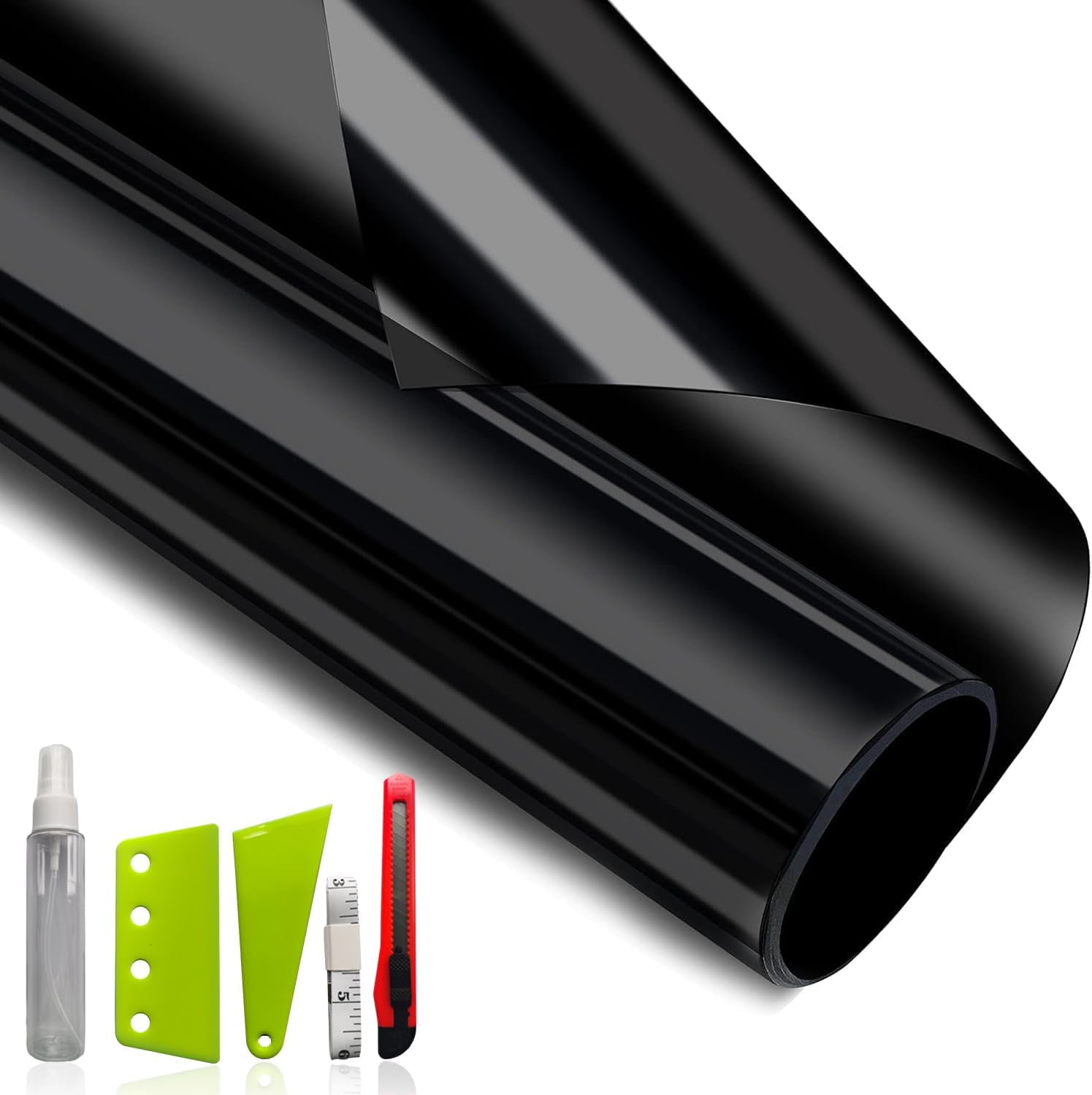 BICIDO-Blackout Window Film with Tool Kits Privacy Window Film Total ...