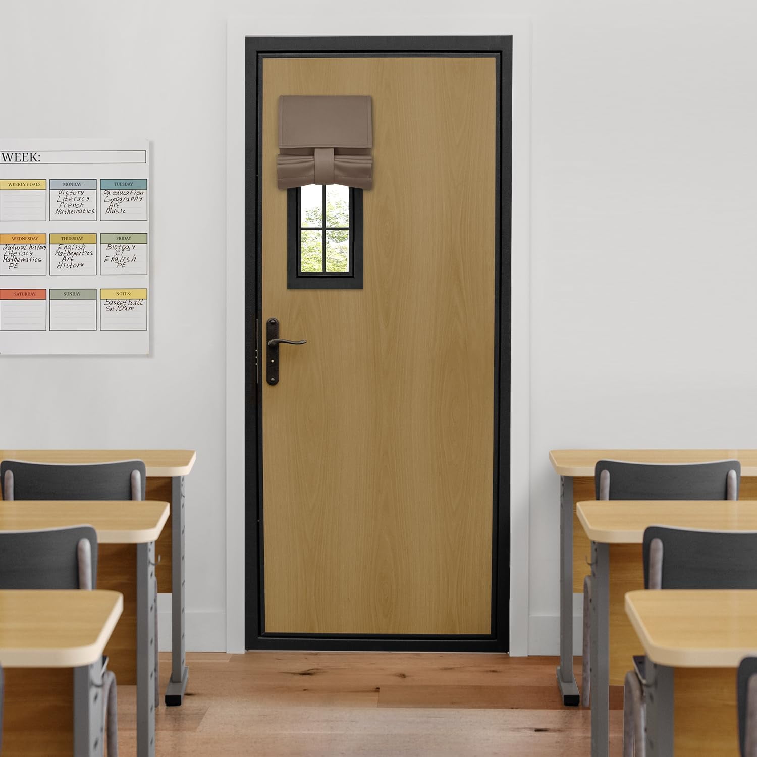 BICIDO-Classroom Blackout Curtains for Front Door,Classroom Door Window ...