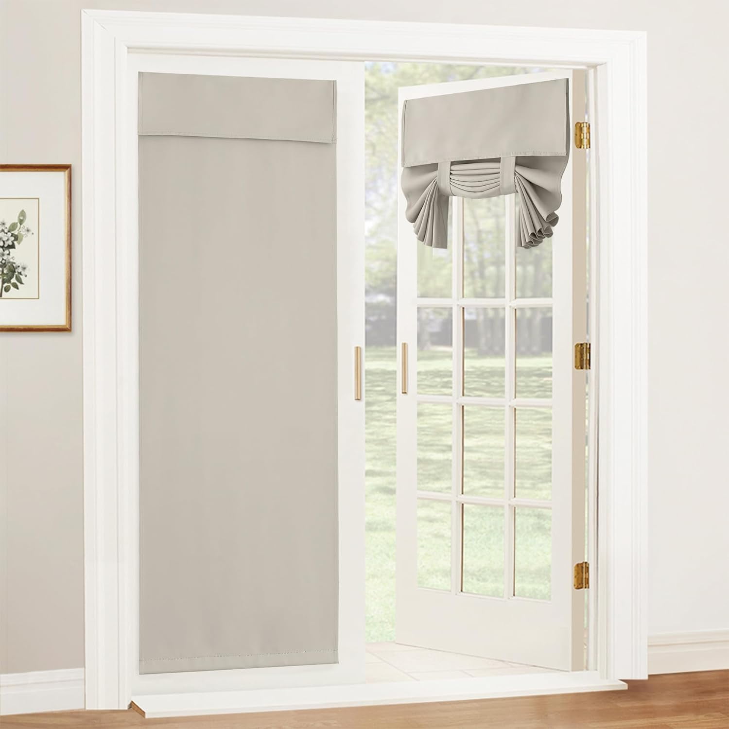 BICIDO-RYB Home Door Curtain for Door Window 80 inch - Privacy Front/Tricia/Patio French Door ...