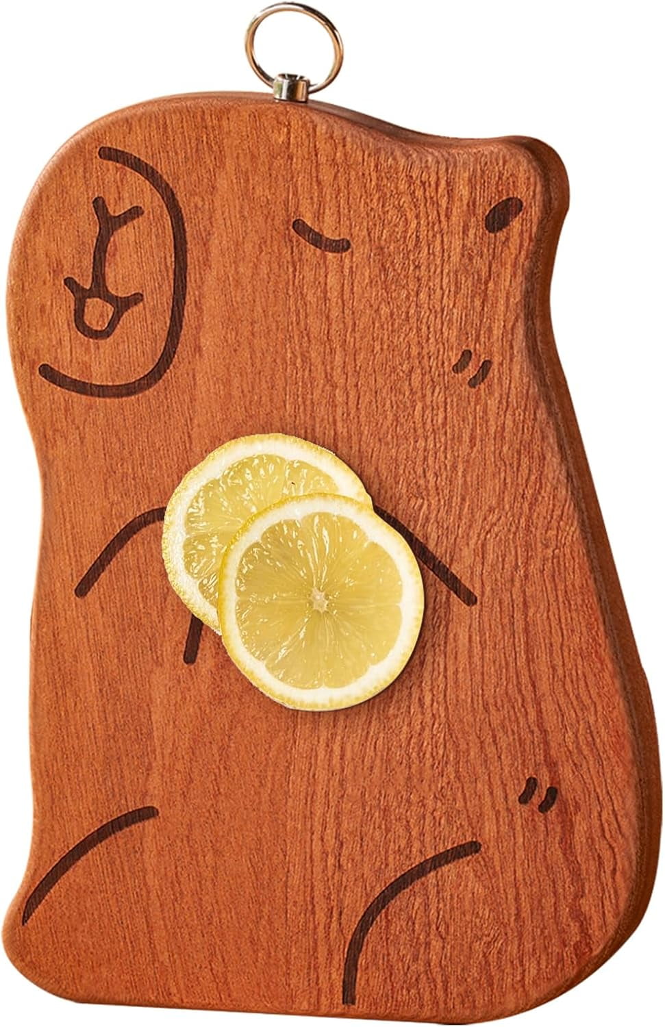BICIDO-THECHRY Capybara Mini Board, Cute Cutting Board, Wood Board for ...