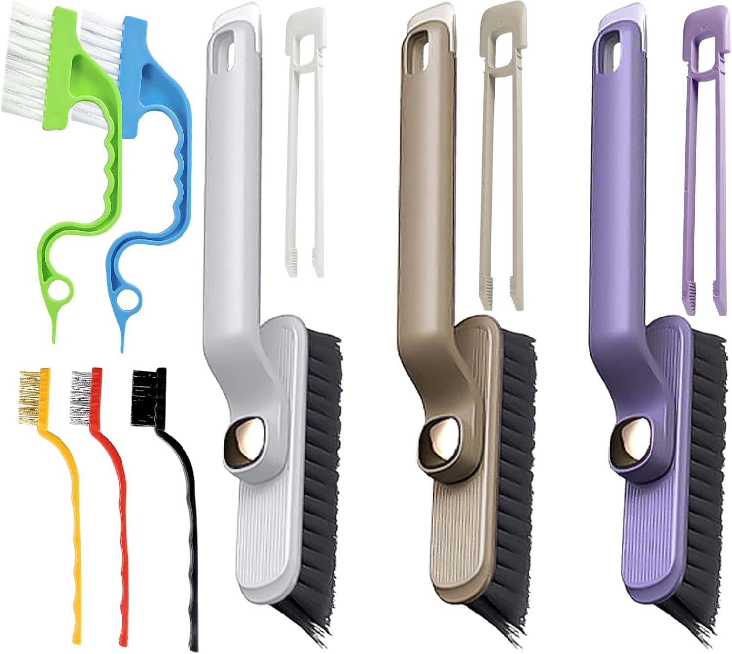 BICIDO-Upgrade Multi-Function Rotating Crevice Cleaning Brush,Hand-held ...