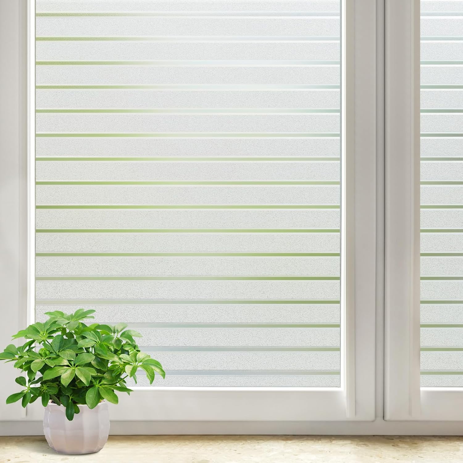 BICIDO-Window Privacy Film, Frosted Glass Window Film, Static Cling ...