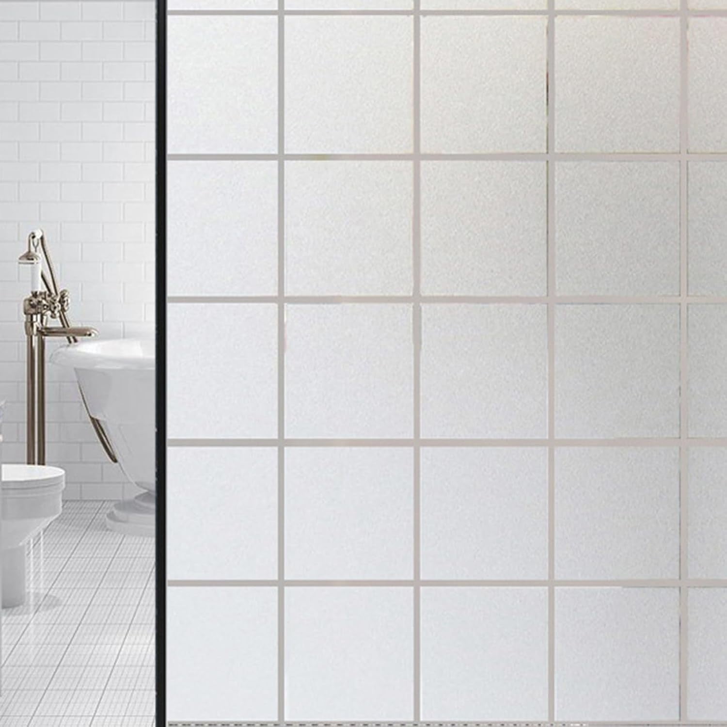 BICIDO-Window Privacy Film Frosted Removable Glass Covering Anti UV Non ...