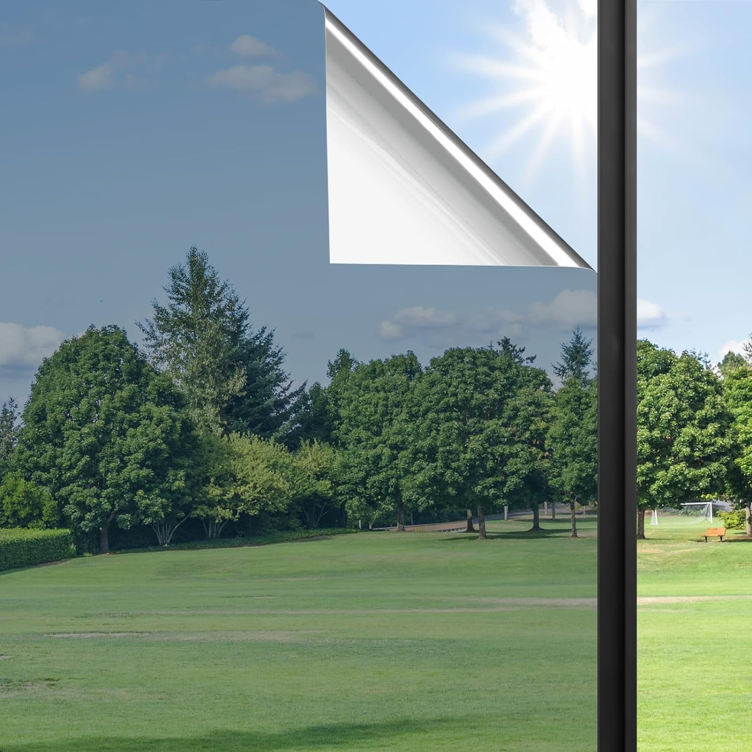 BICIDO-Window Privacy Film One Way Window Tint for Home, Sun UV ...