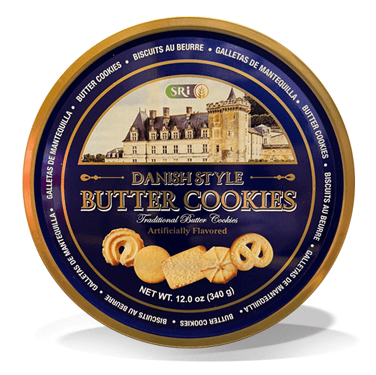 BICKIES BUTTER COOKIES TINS- Dutch Castle 32 oz - Walmart.com