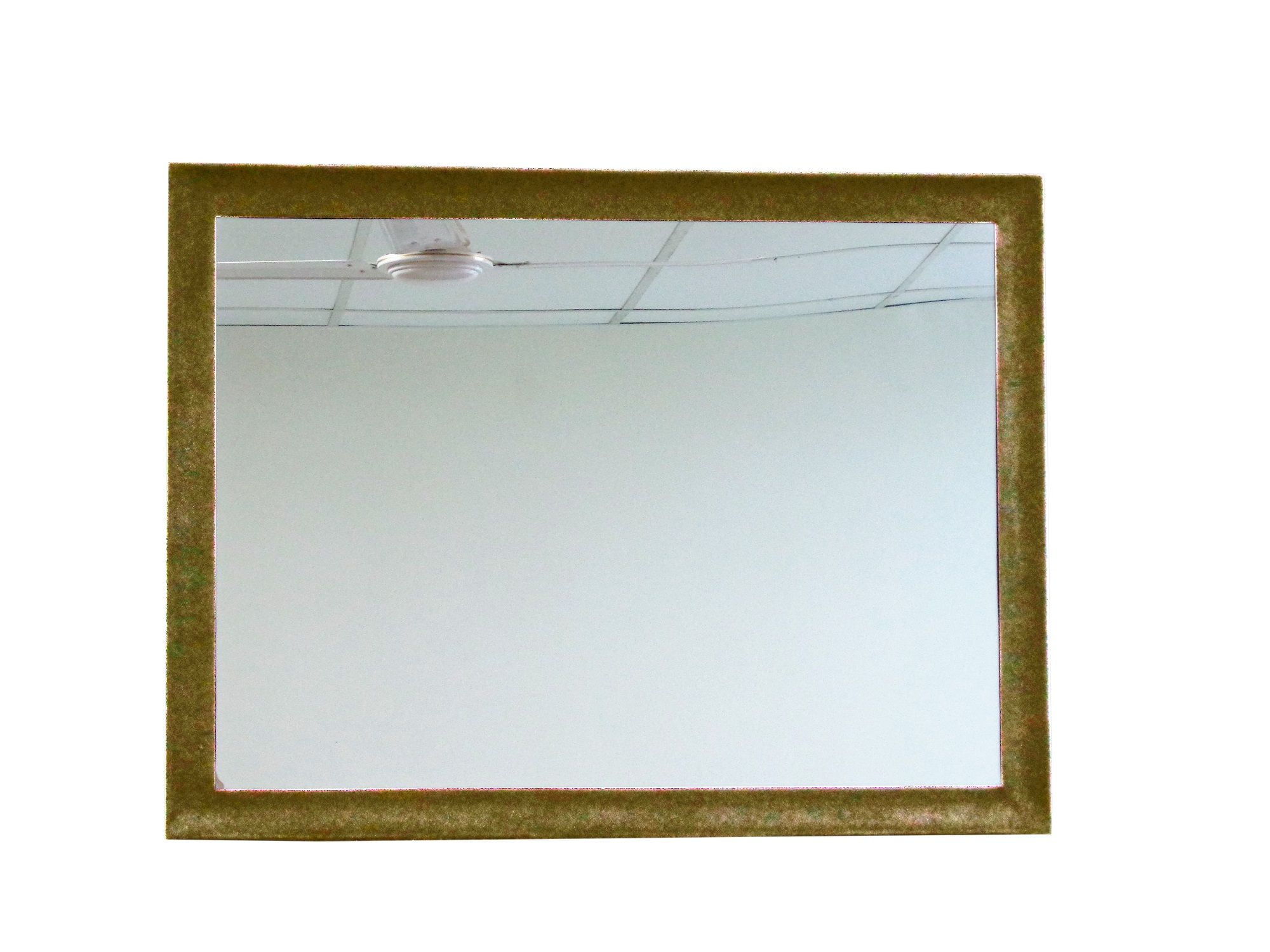 BIDK Home Curved Rectangular Aluminum Framed Wall Mirror - 32 ...