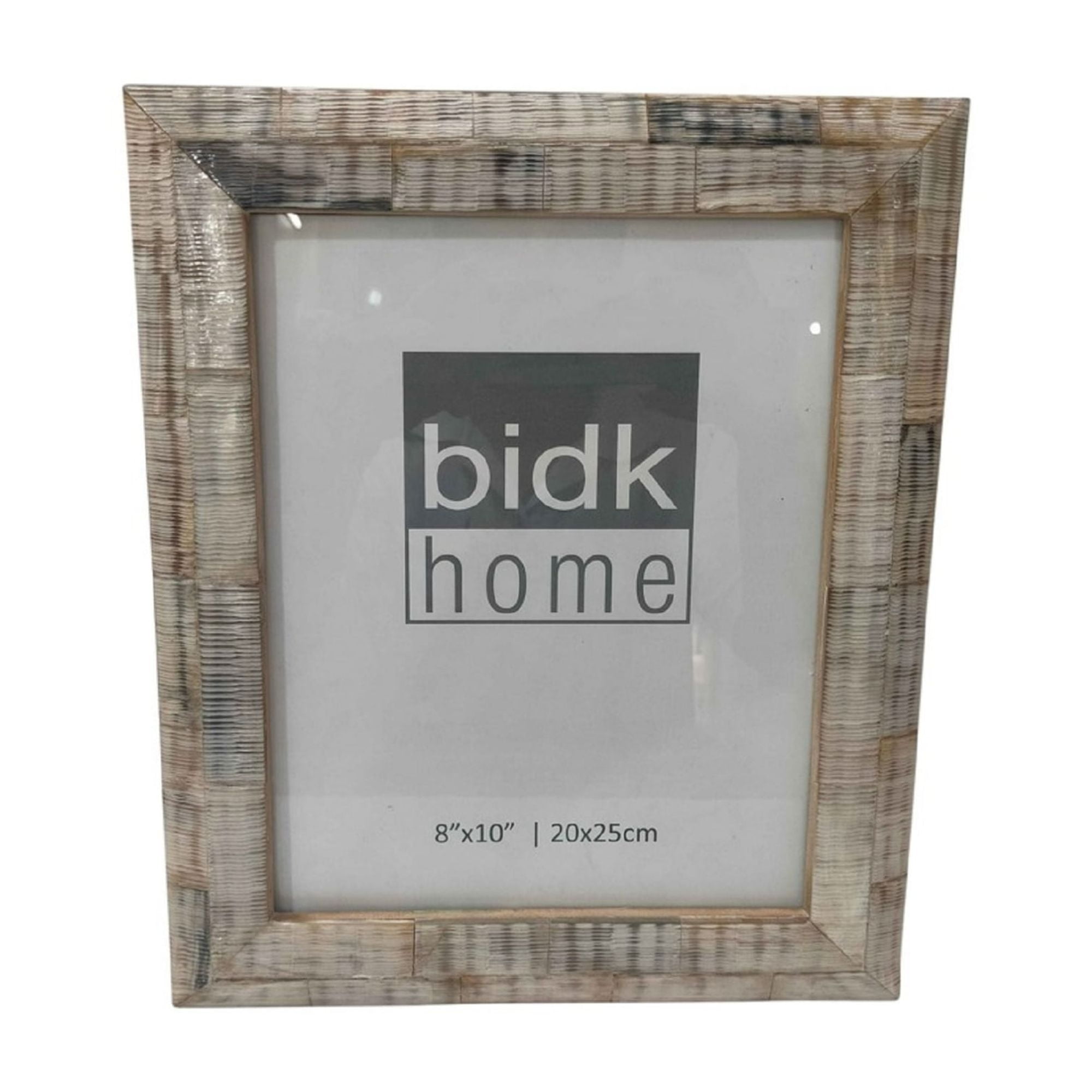 BIDK Home Distressed Beveled Rectangular Picture Frame - for 8" x 10 ...