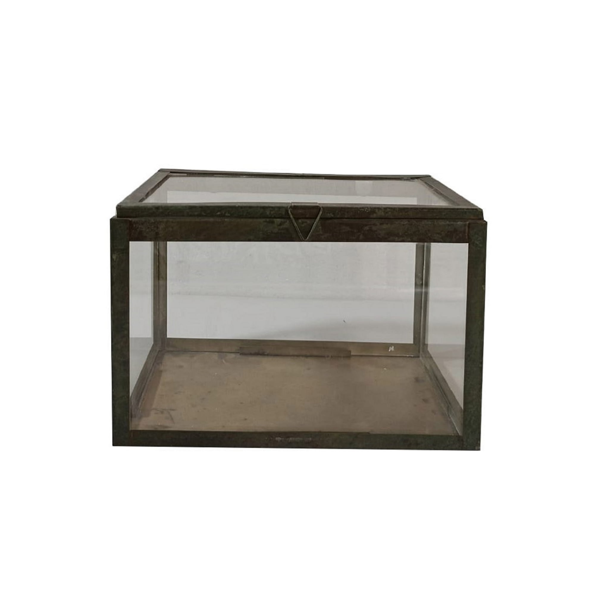 BIDK Home Rectangular Transparent Glass Tabletop Terrarium - 10.25 ...