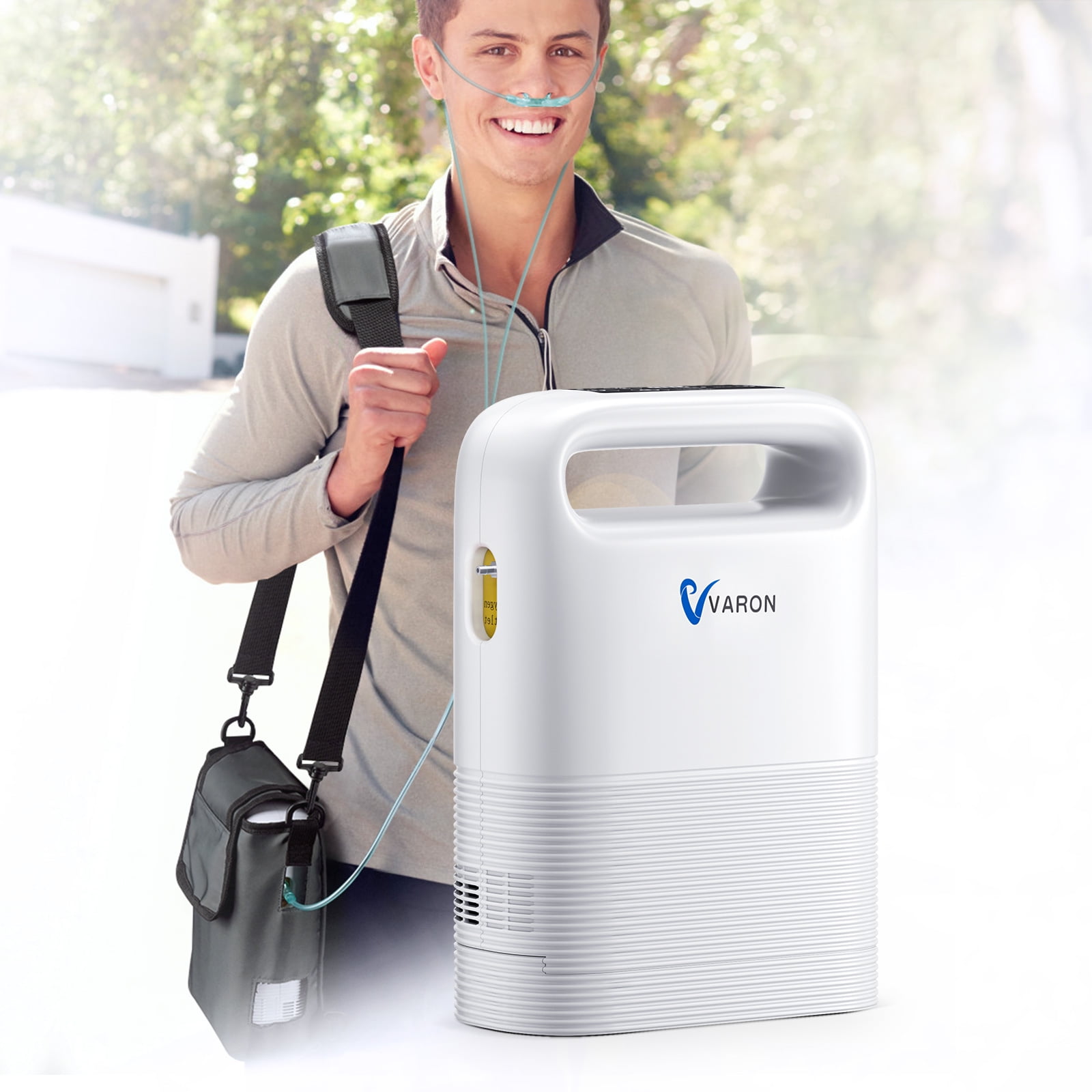 BIENDAY H𝒆𝒂𝒍𝒕𝒉-93% 1-5L Portable &Oxygen Generator- Travel use Machine ...