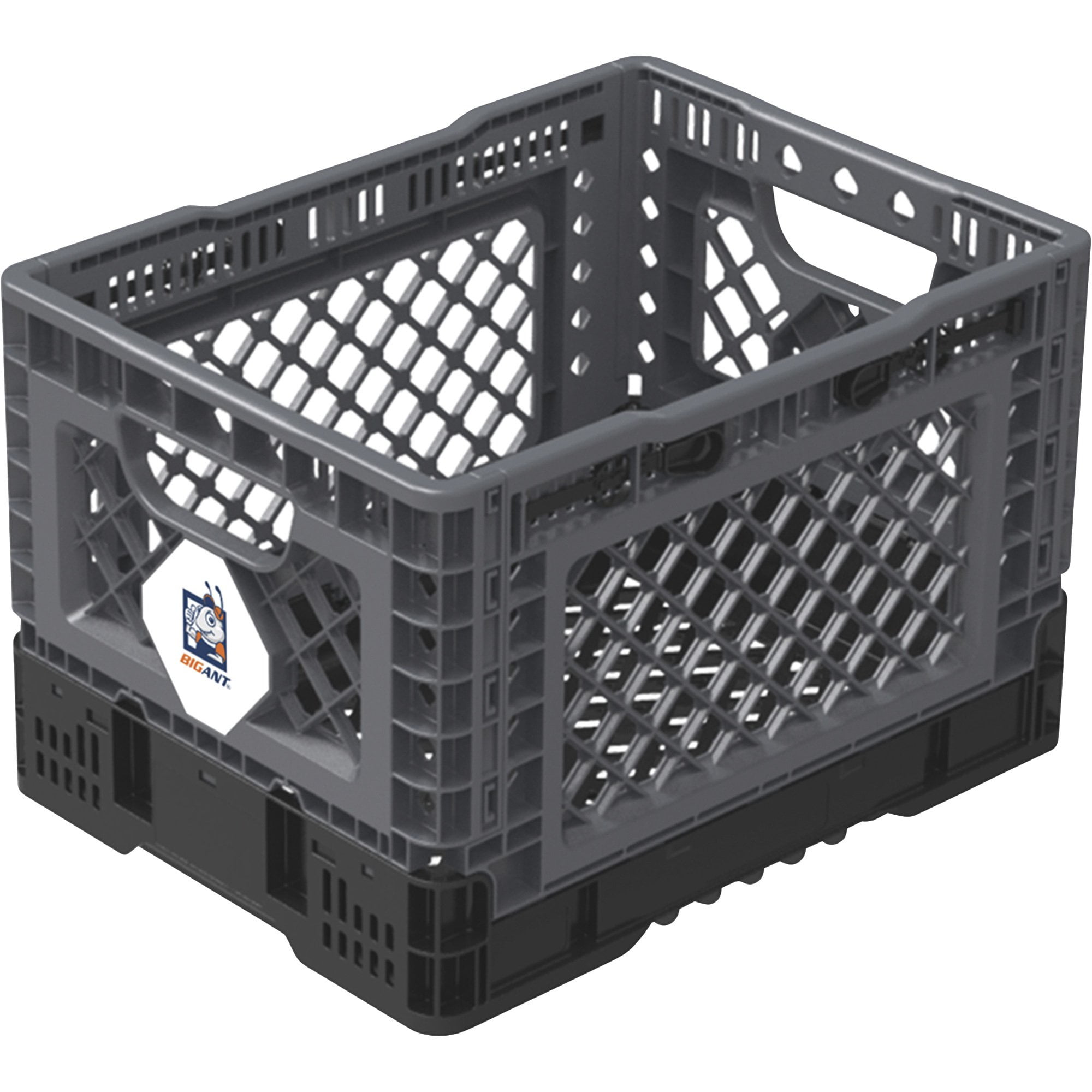 BIG ANT Collapsible Smart Crate, 6-Gallon, 132-Lb. Capacity, 11 5/8in.L ...