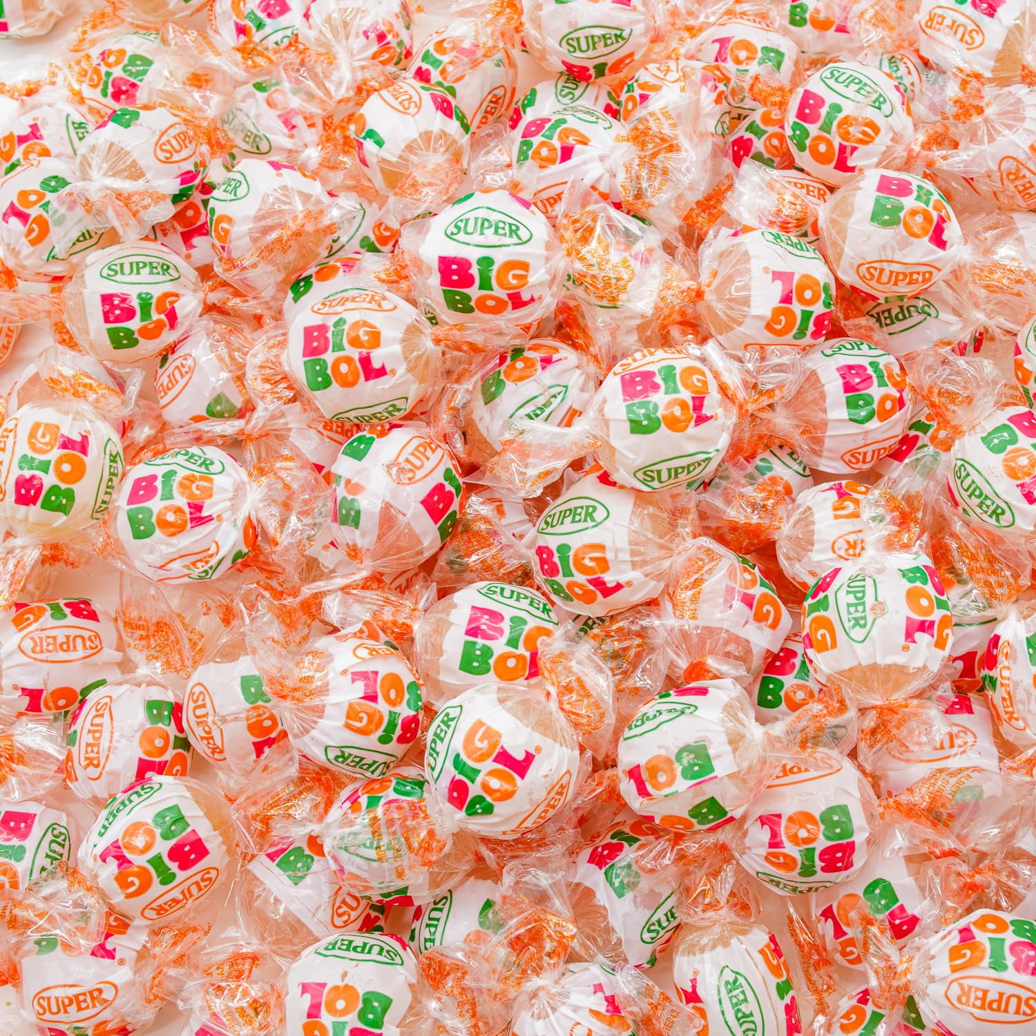 BIG BOL Bubble Candy KEF28 Gum 14 oz - SUPER SIZE, Bulk Bag, Fruit ...