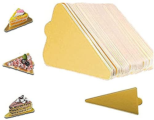 BIG BOX 100 Triangle Pastry Base Triangle Cake Bases 100PCS Mini Cake ...